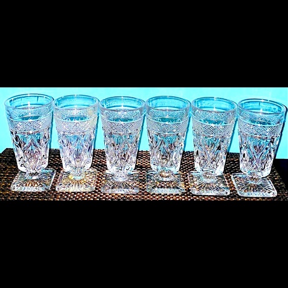 Imperial Glass | Dining | Six Vintage Imperial Glass Cape Cod Crystal ...
